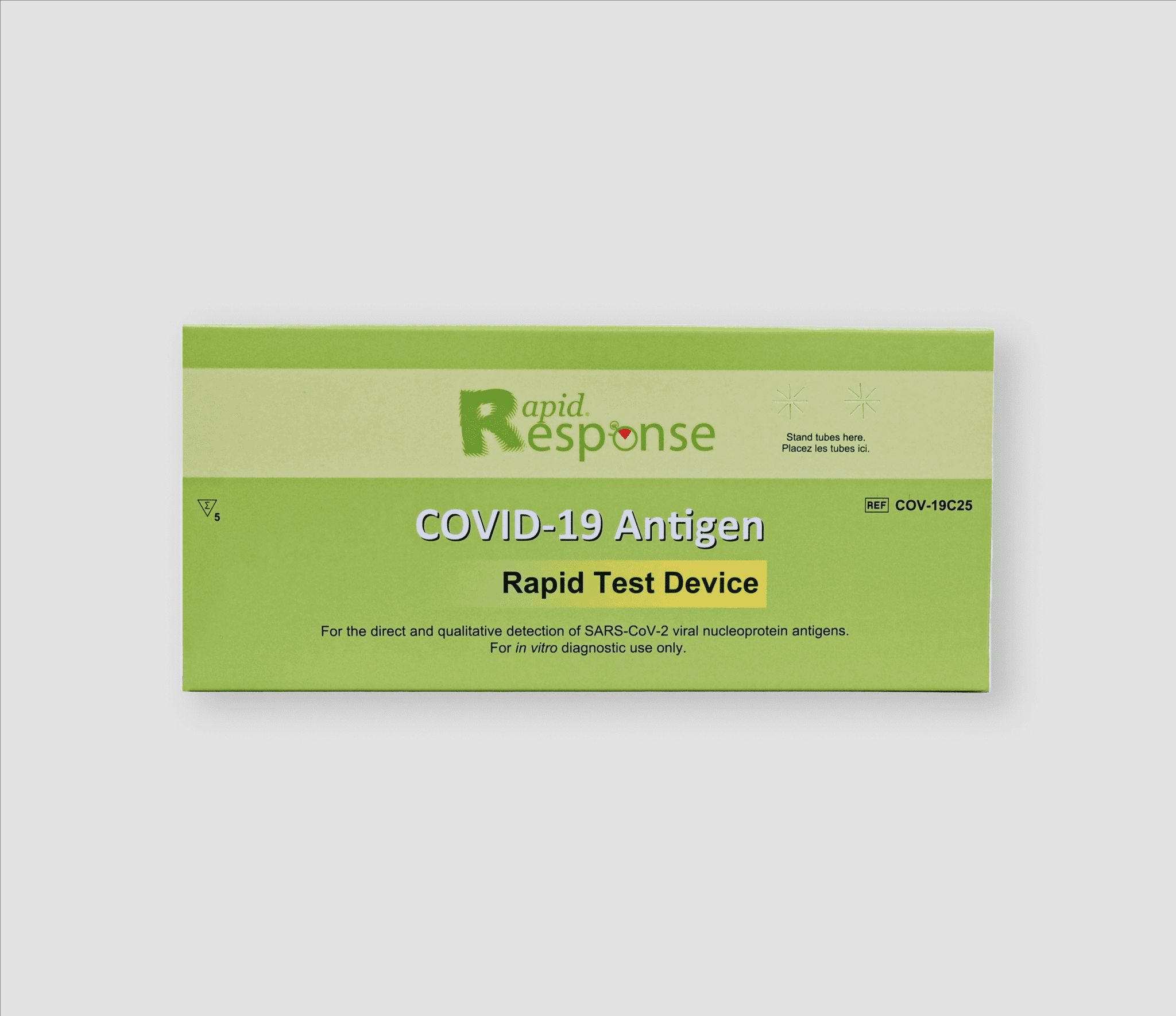 Rapid Response COVID-19 Antigen Rapid Test Cassette - At Home