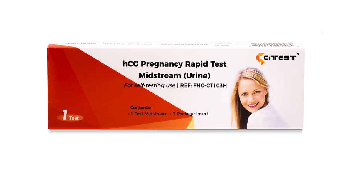 Pregnancy Test (hCG) – CiTEST - Rapid Test & Trace Canada
